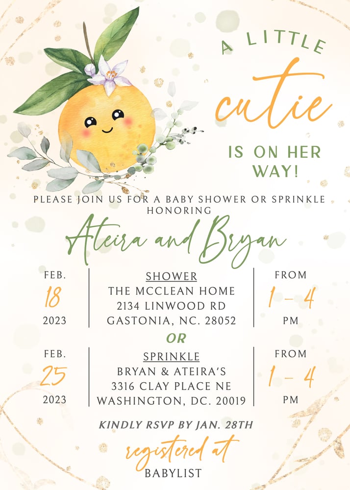 Ateira & Bryan's Baby Shower