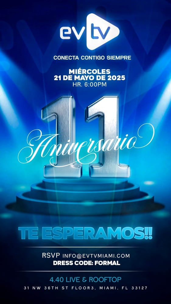 EVTV ANIVERSARIO 2025