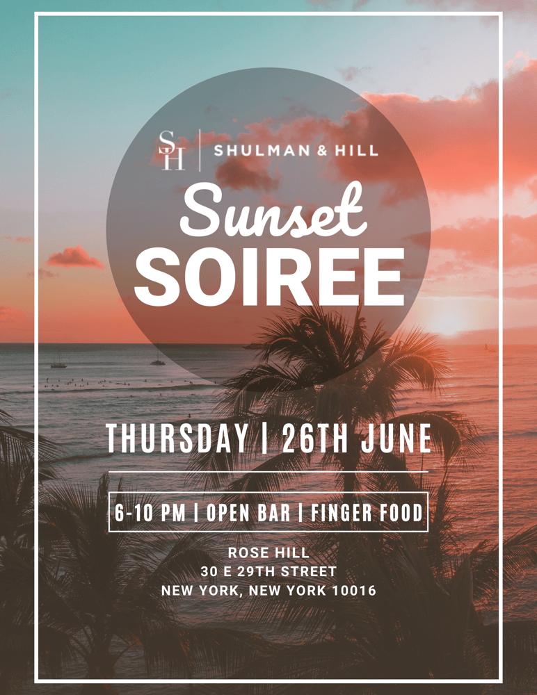 Shulman & Hill Sunset Soiree