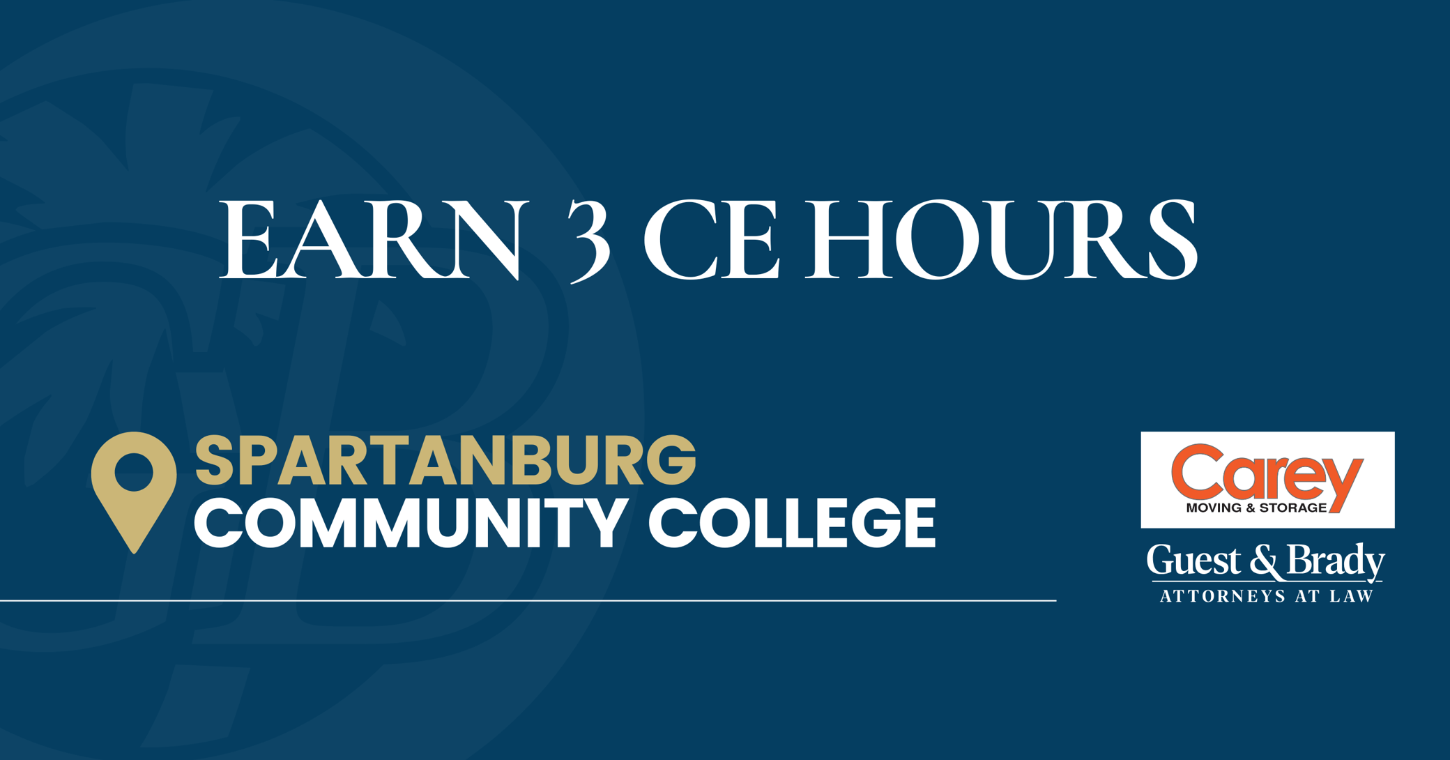 CE Class with James Brammer