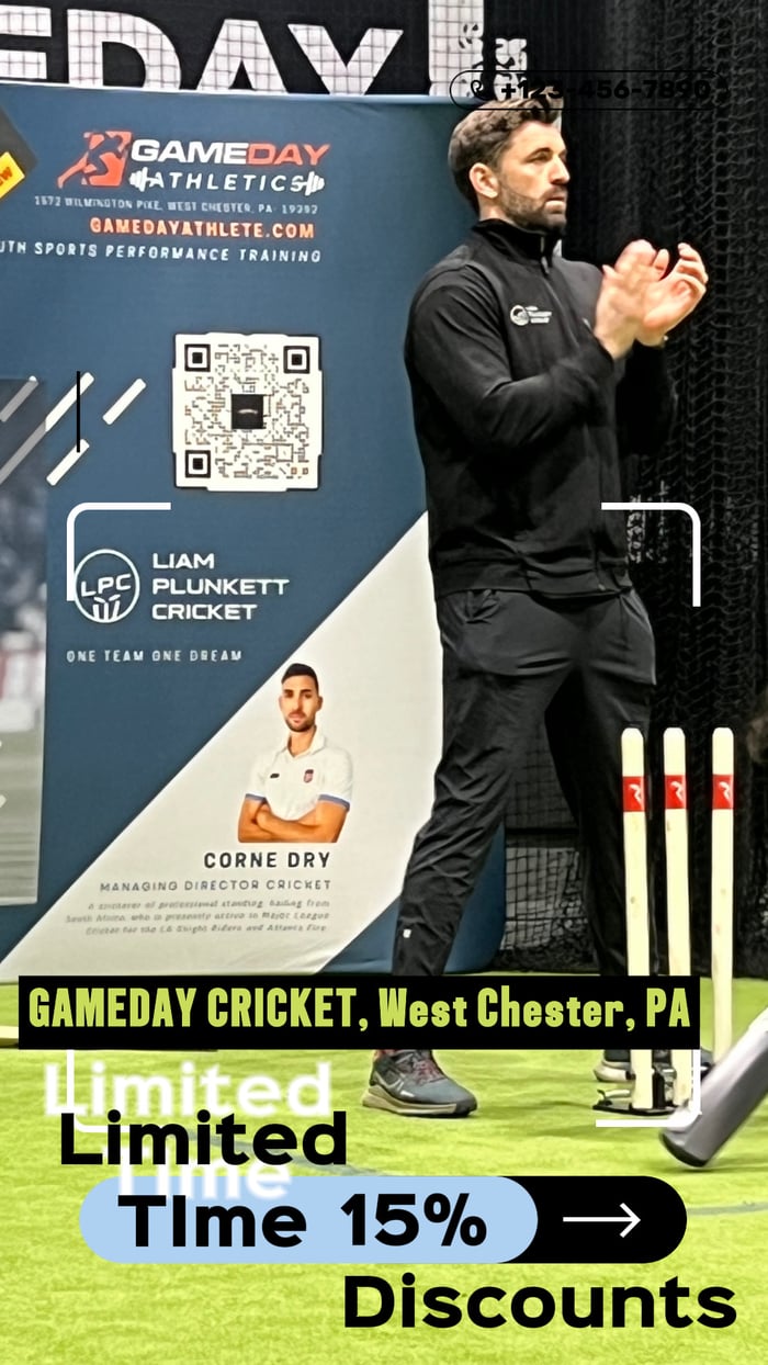 Liam Plunkett Cricket Academy Middletown, DE - Official Launch